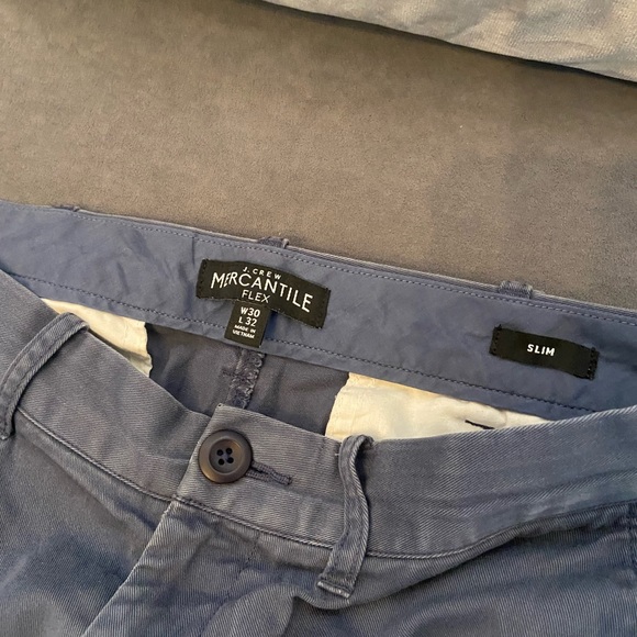 J. Crew Factory | Pants | J Crew Mercantile Mens 3x32 Slim Navy Khakis ...